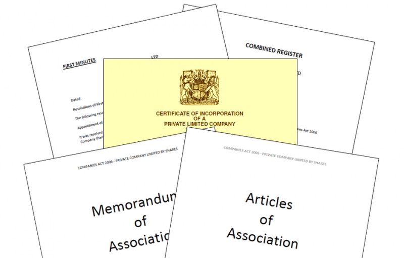 Full Company Documents Provided With All Packages
